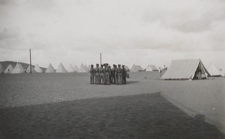 'Morning Line's inspection', Sidi Bishr', Egypt, 1936 | Online ...