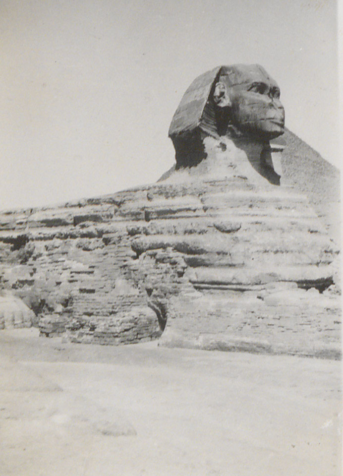 The Sphinx at Giza, Egypt, 1936 | Online Collection | National Army ...