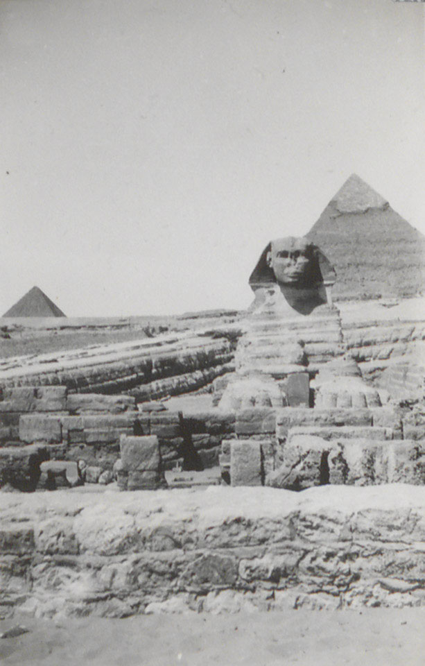'Inscrutable', the Sphinx at Giza, Egypt, 1936. | Online Collection ...