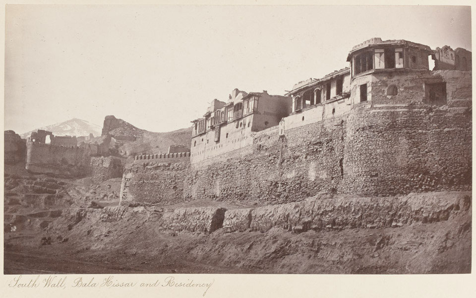 South wall, Bala Hissar and Kabul Residency, 1879 | Online Collection ...