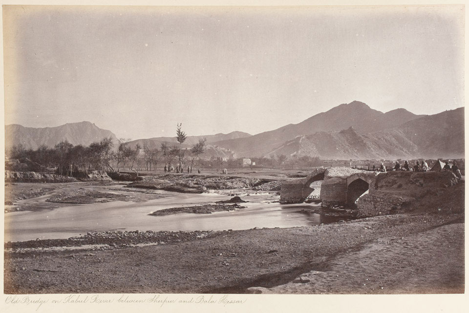 The old bridge on the Kabul River, 1879 | Online Collection | National ...