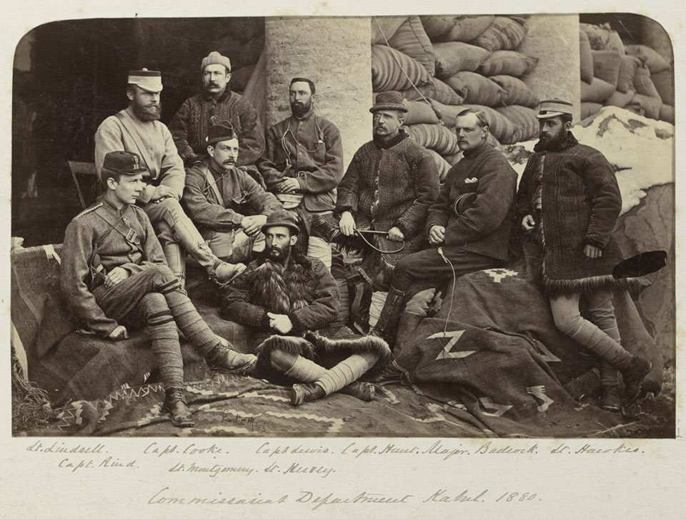 A group of British officers, 1879 (c) | Online Collection | National ...