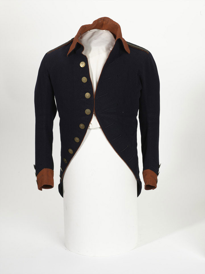 Short-tailed coatee worn by Cornet S Brown, Wiltshire Yeomanry, 1799 (c ...