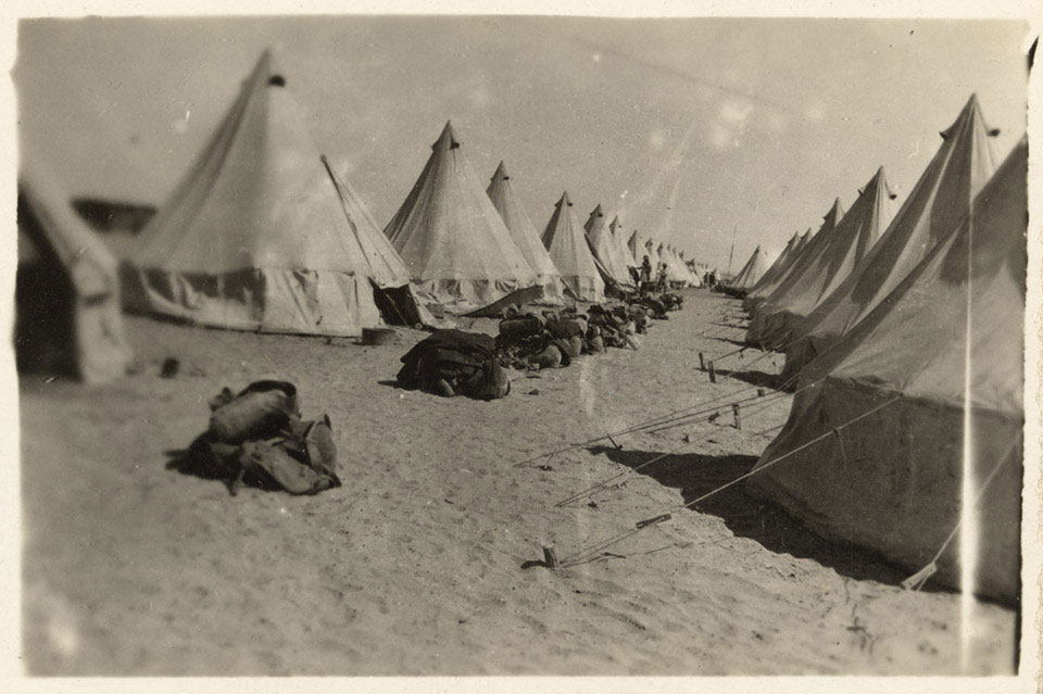British camp in the desert, 1916 (c) | Online Collection | National ...