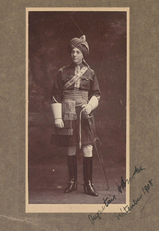 Lieutenant Augustine Henry Brooke, 18th Prince of Wales's Own Tiwana ...