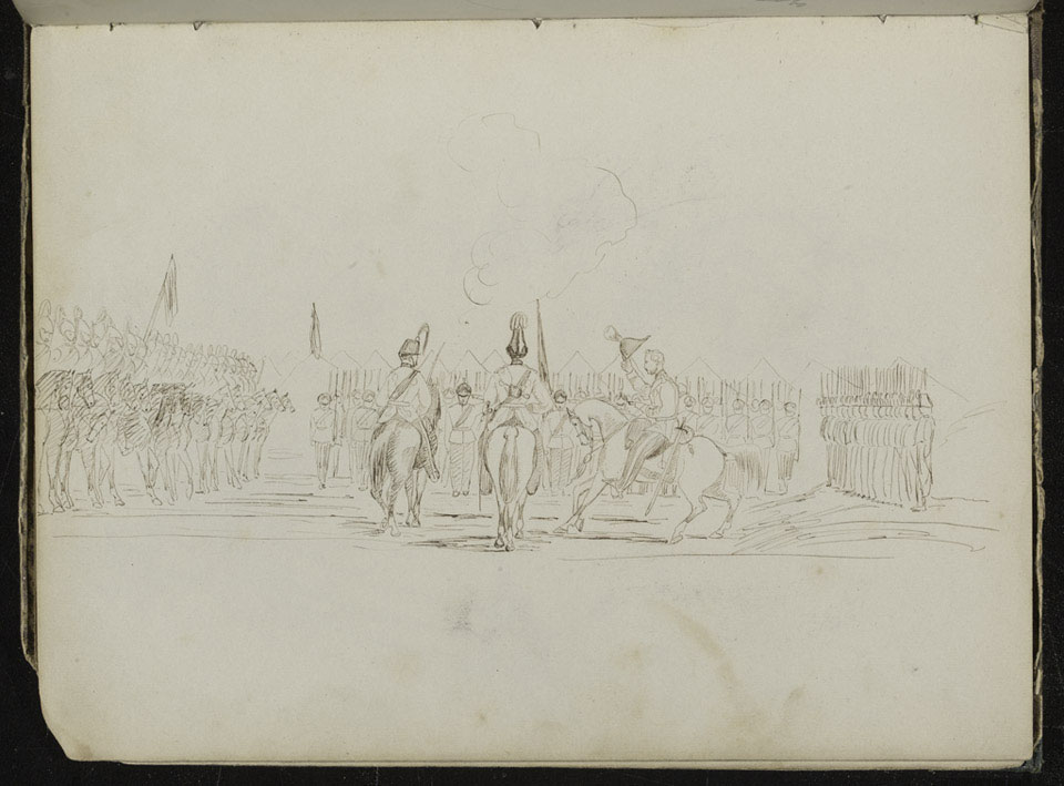 Study of three high ranking soldiers | Online Collection | National ...