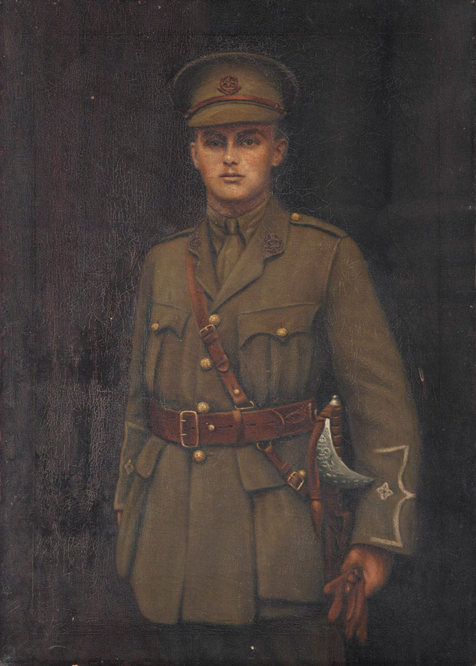 A Second Lieutenant of the Middlesex Regiment, 1917 | Online Collection ...