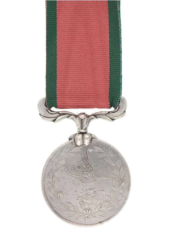 Turkish Crimea Medal 1855, Sardinian issue, Private John McCleary, 3rd ...