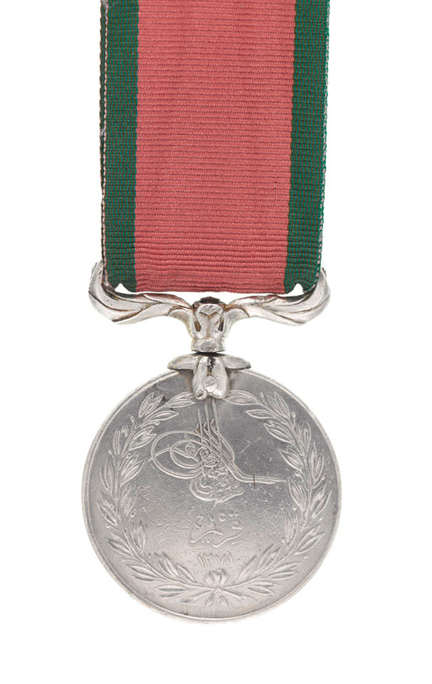 Turkish Crimea Medal 1855, Sardinian issue, Private Thomas Down, 3rd ...