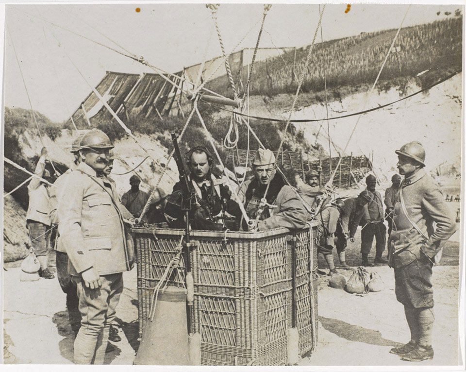 'The well camouflaged spotter of enemy batteries', 1917 (c) | Online ...