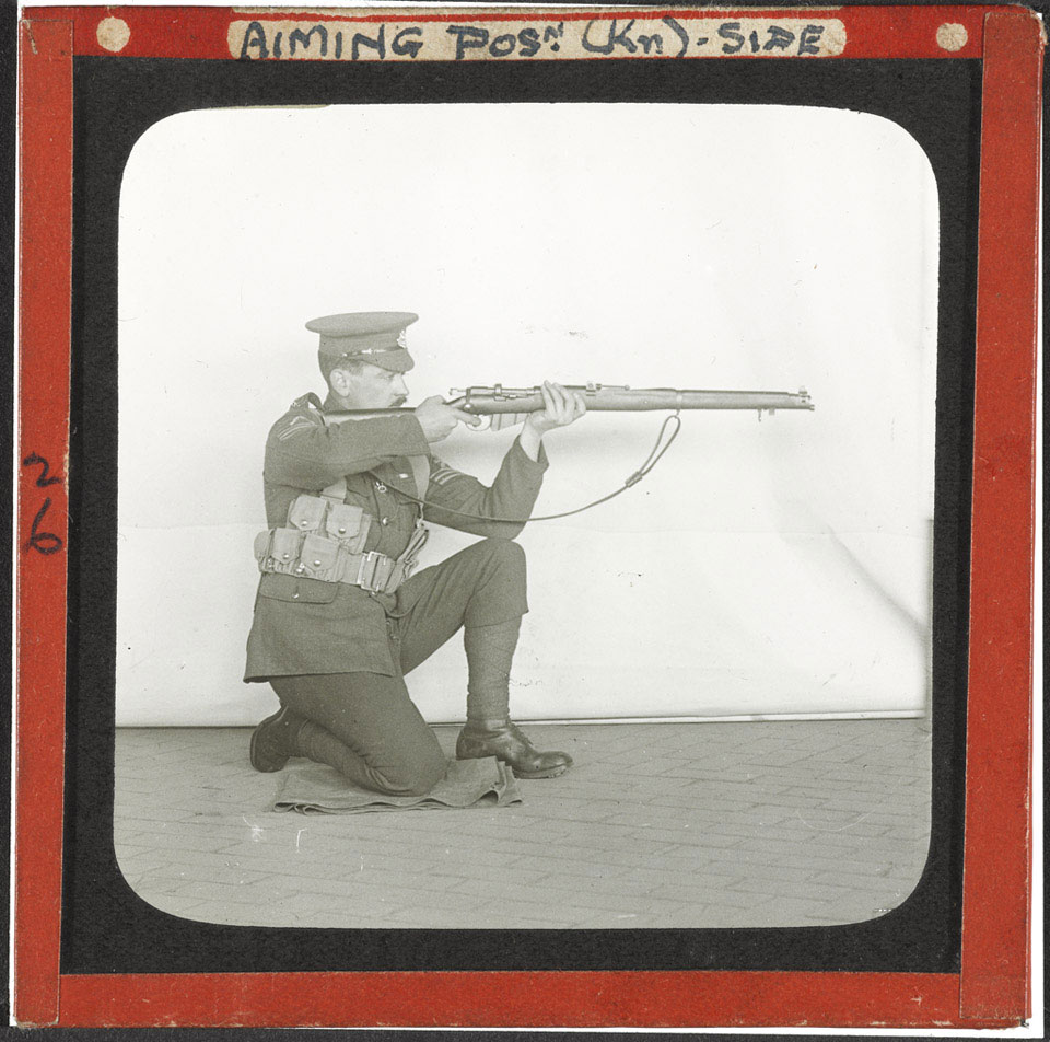 Aiming Position - Kneeling Side, 1914 | Online Collection | National ...