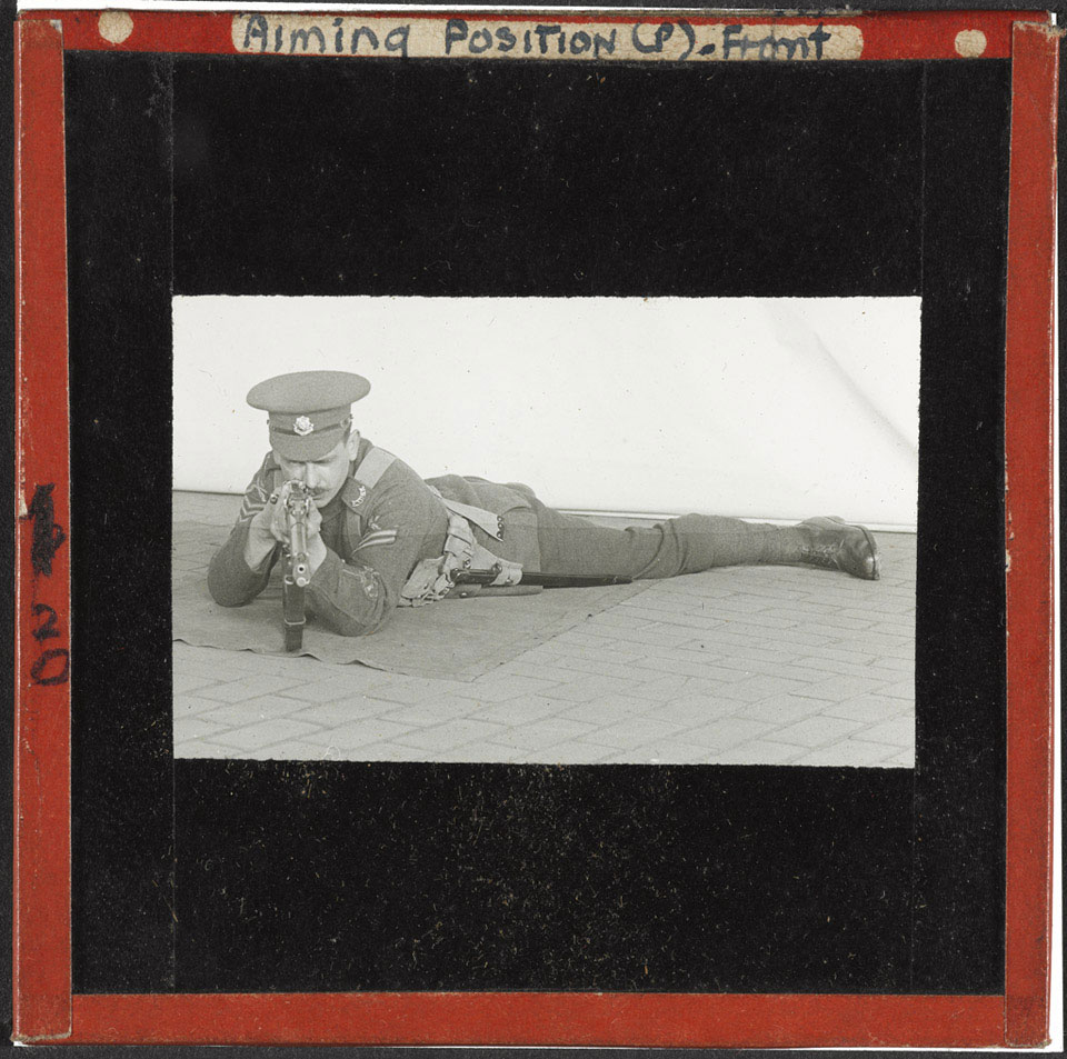 Aiming Position - Prone Front, 1914 | Online Collection | National Army ...