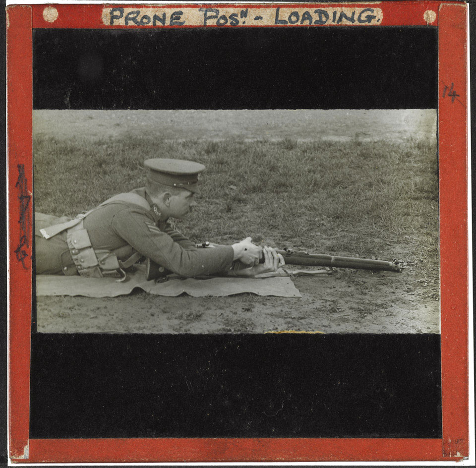 Prone Position Loading, 1914 | Online Collection | National Army Museum ...