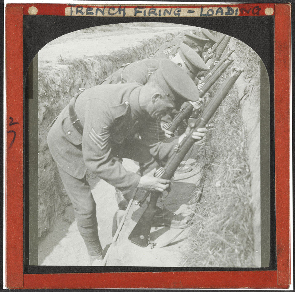 Trench Firing - Loading, 1914 | Online Collection | National Army ...