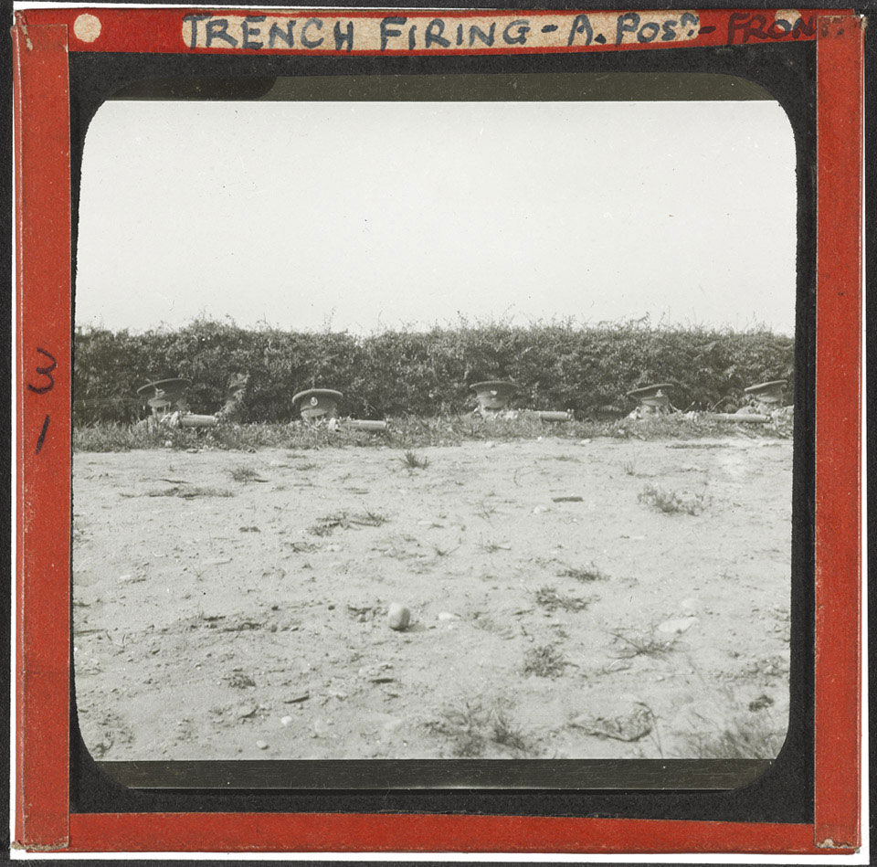 Trench Firing - Advanced Position Front, 1914 | Online Collection ...