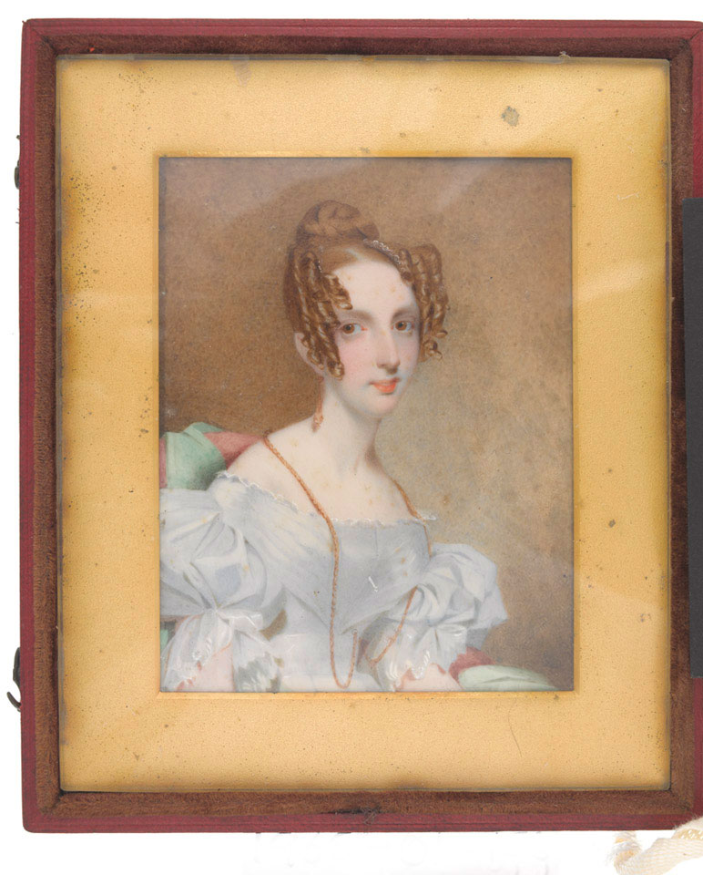 Mary Brett (1809-1838), wife of Major-General William Brett (1803-1858 ...