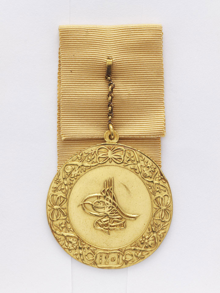 Sultan's Gold Medal for Egypt awarded to Captain Alexander Godley, 28th ...