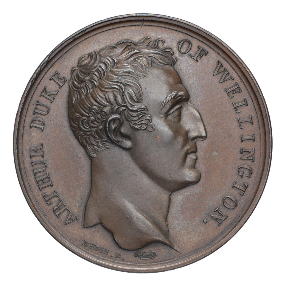 Medal commemorating the Battle of Waterloo (1815), 1820 | Online ...