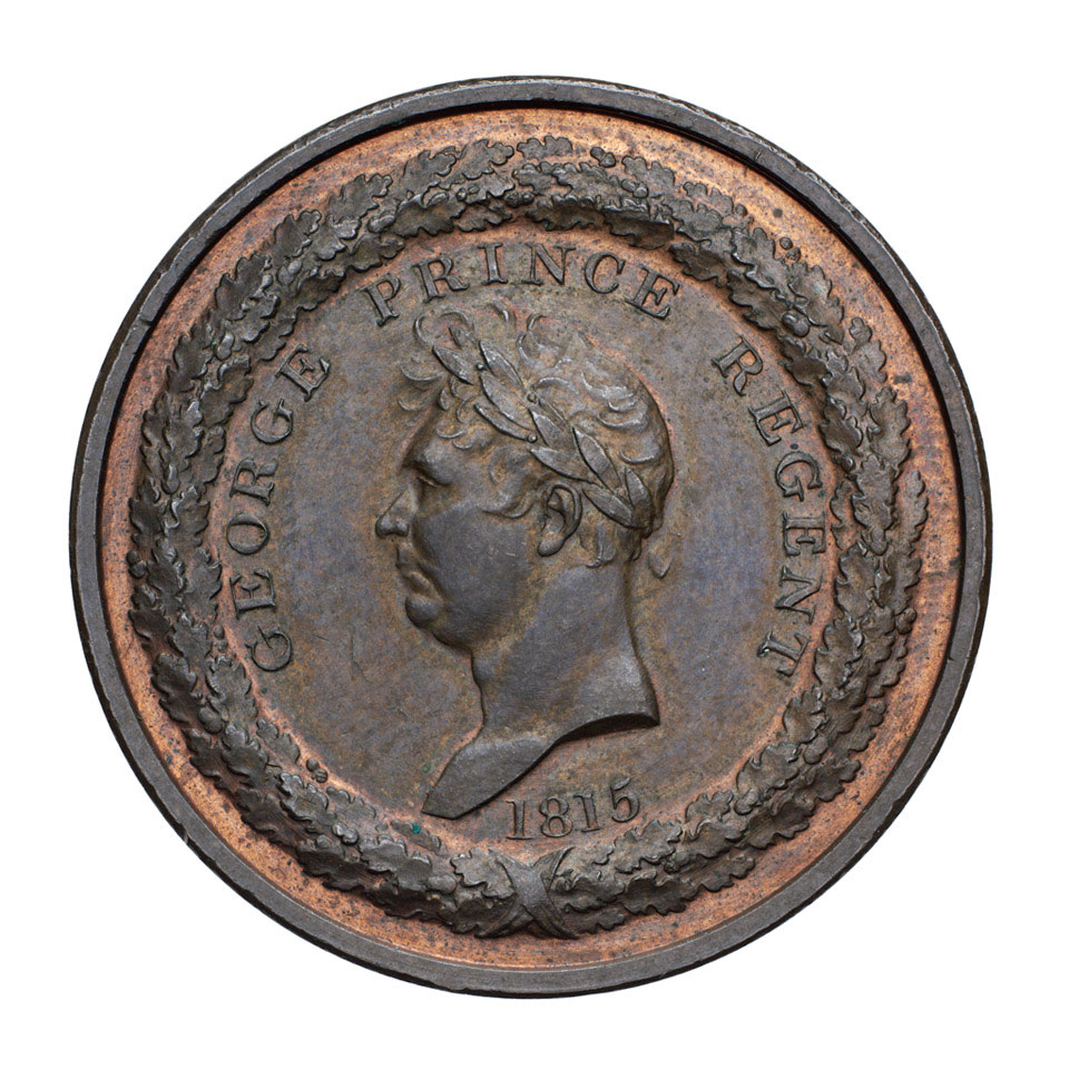 Waterloo Medal 1815, trial pattern, 1816 (c) | Online Collection ...
