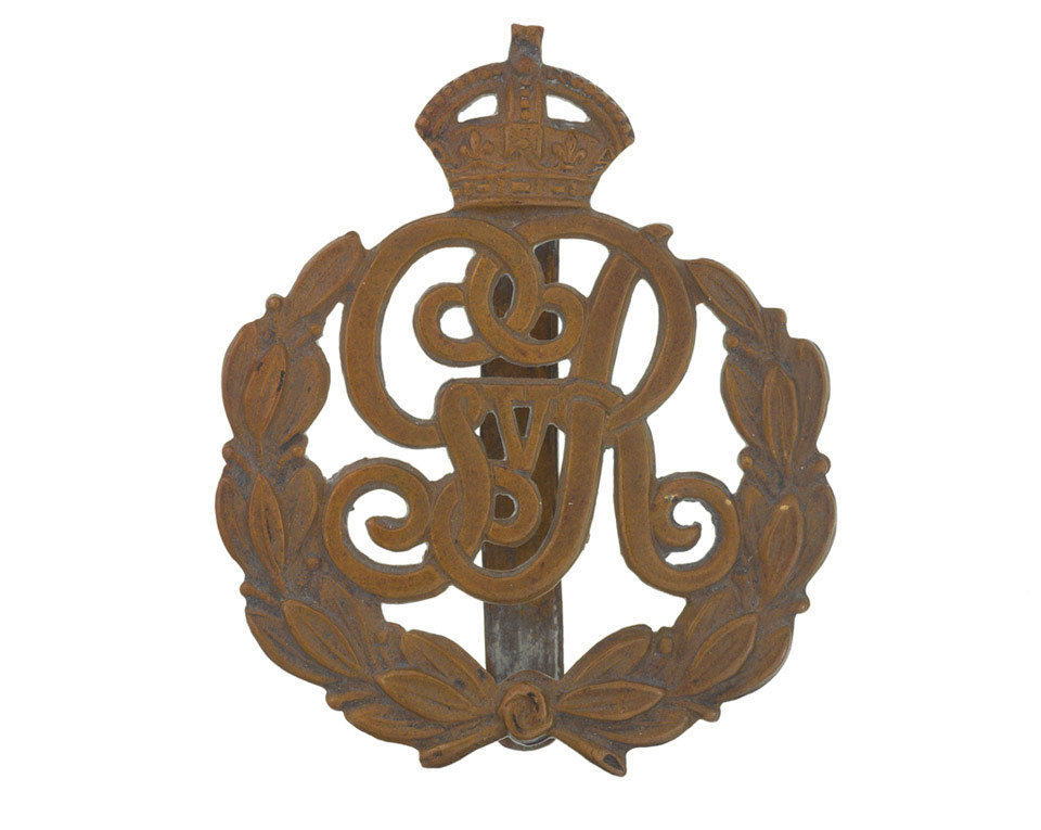 Cap badge, The Royal Defence Corps, 1917-18 (c) | Online Collection ...
