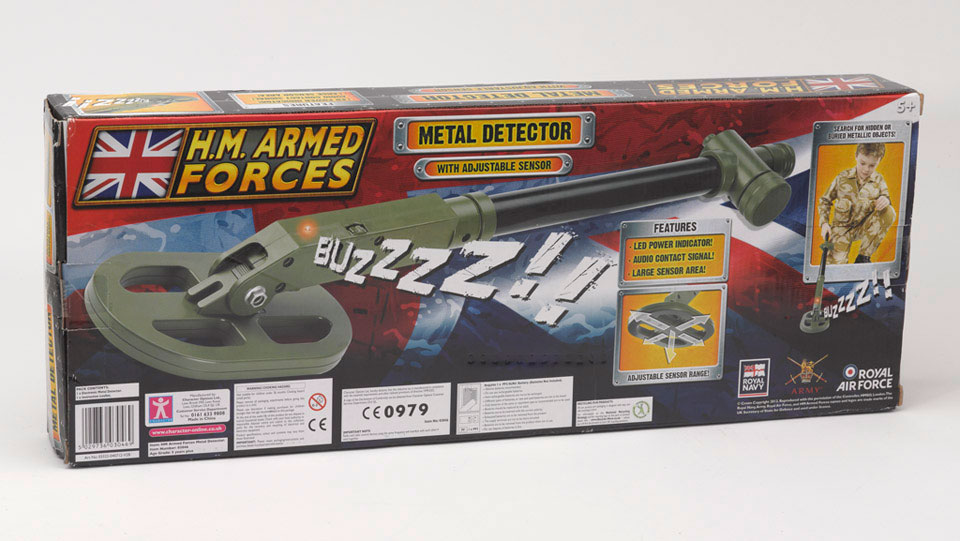 H.M. Armed Forces metal detector toy, 2009. | Online Collection ...