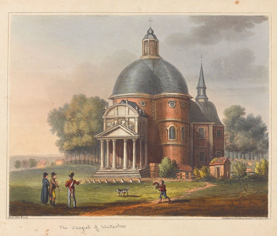 'The Chapel of Waterloo', 1817 | Online Collection | National Army ...