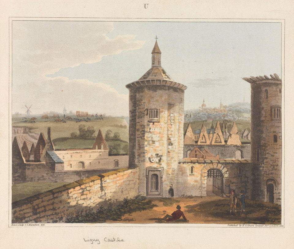 'Ligny Castle', 1815 | Online Collection | National Army Museum, London