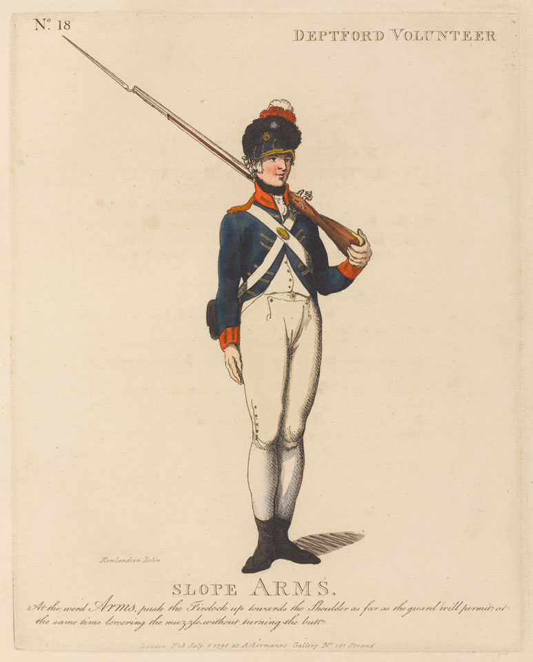 'Deptford Volunteer', 'Slope Arms', 1798 | Online Collection | National ...