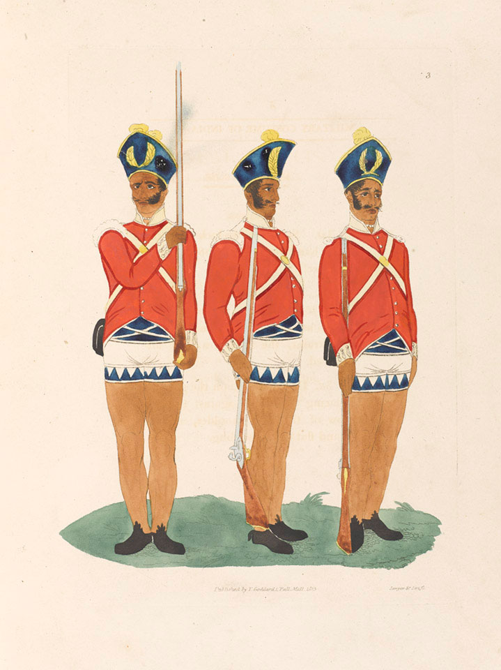 'Order arms', infantry drill, India, 1814 | Online Collection ...