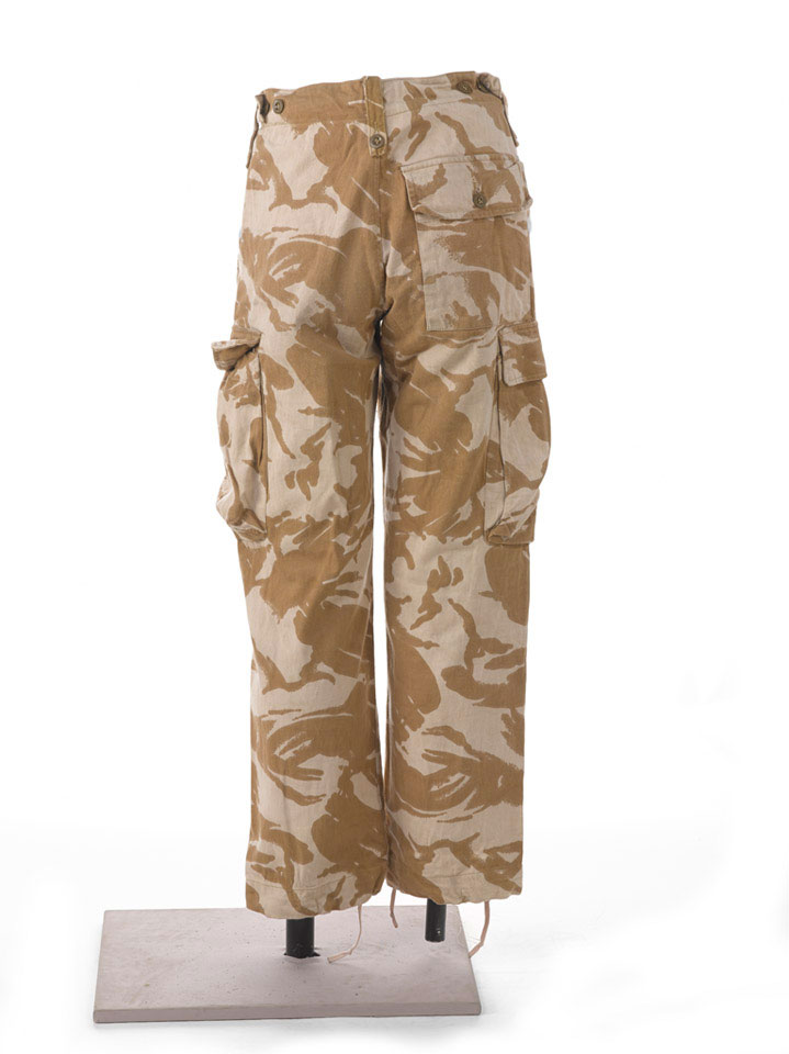 Trousers, combat, desert Disruptive Pattern Material (DPM), Major C R G ...