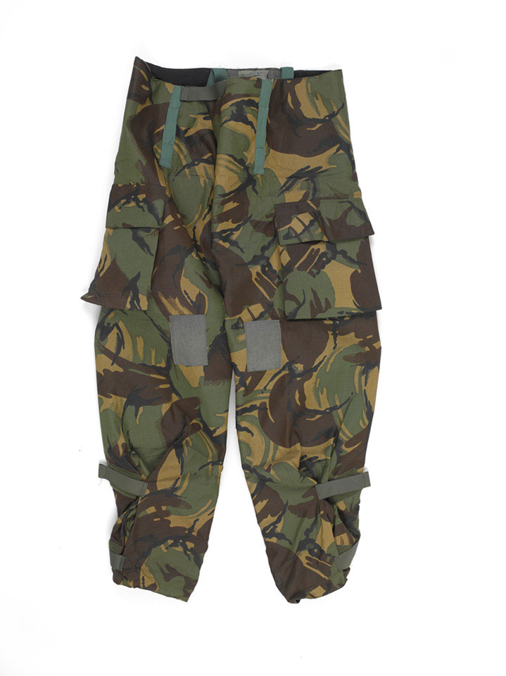 Nuclear, Biological and Chemical (NBC) Mk IV protective trousers, 1990 ...