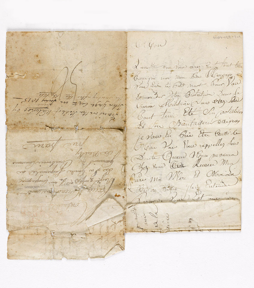 French Imperial Guardsman's letter, 1815 | Online Collection | National ...