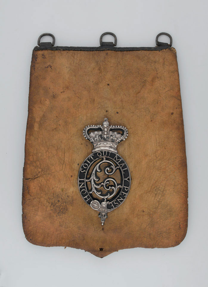 Officer's sabretache, 16th (or The Queen's) Regiment of (Light ...