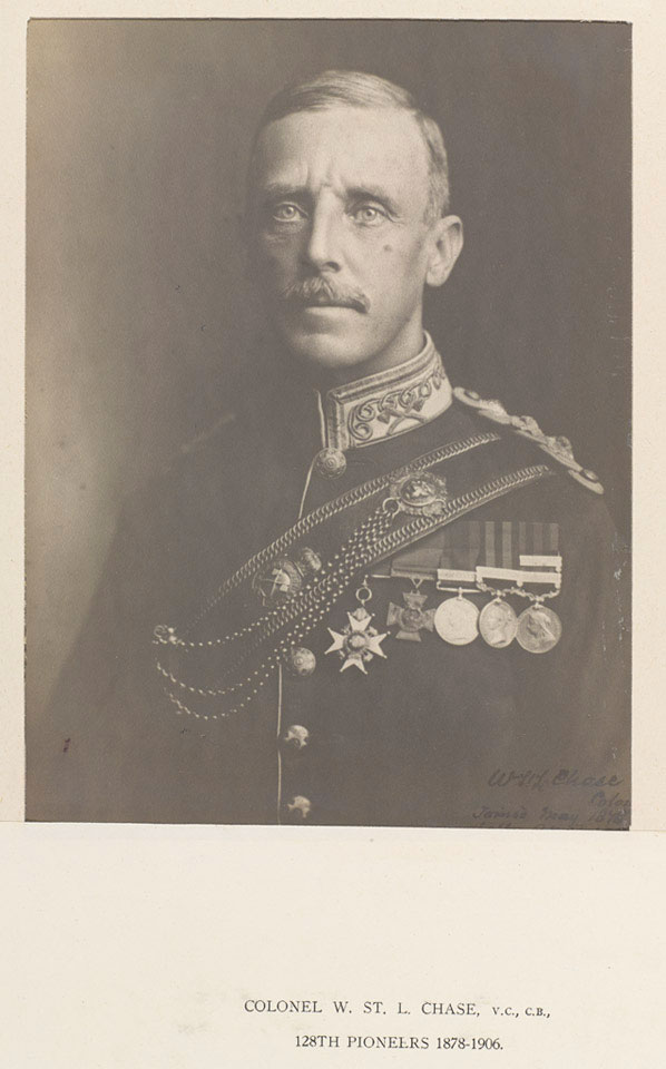 'Colonel W. St L. Chase V.C., C.B., 128th Pioneers 1878-1906' | Online ...