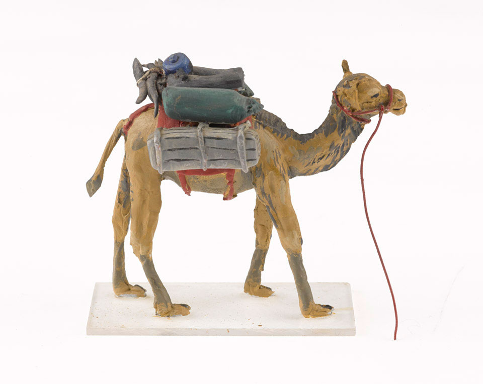 Model pack camel of the Bikaner Camel Corps, 1905 (c) | Online ...