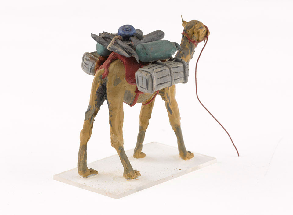 Model pack camel of the Bikaner Camel Corps, 1905 (c) | Online ...