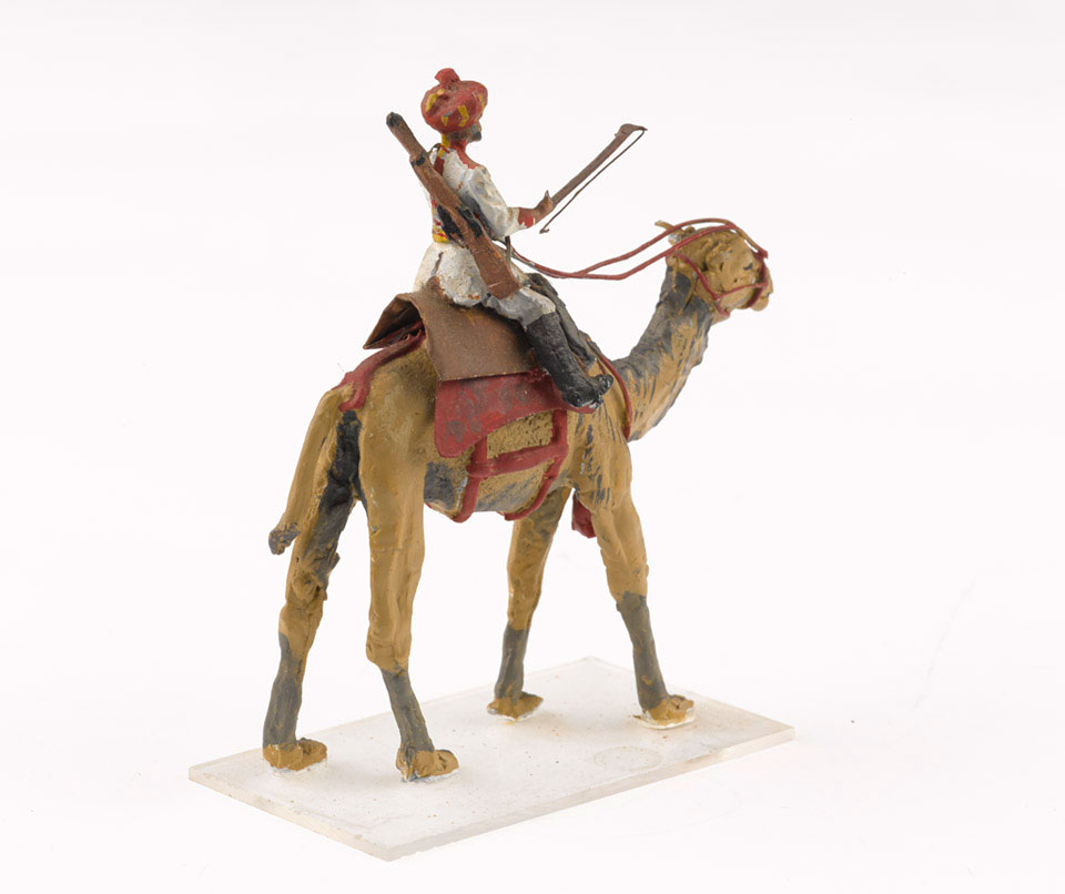Model mounted Indian sowar of the Bikaner Camel Corps, 1905 (c ...