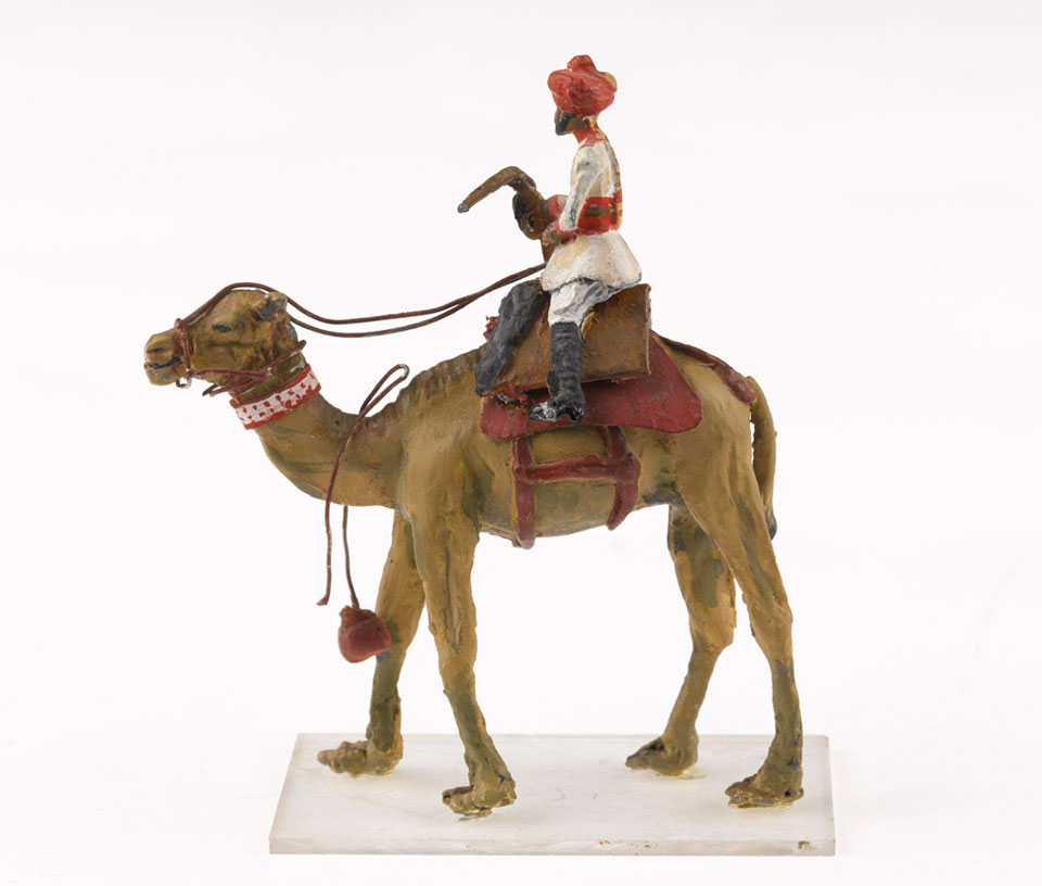 Model mounted Indian sowar of the Bikaner Camel Corps, 1905 (c ...