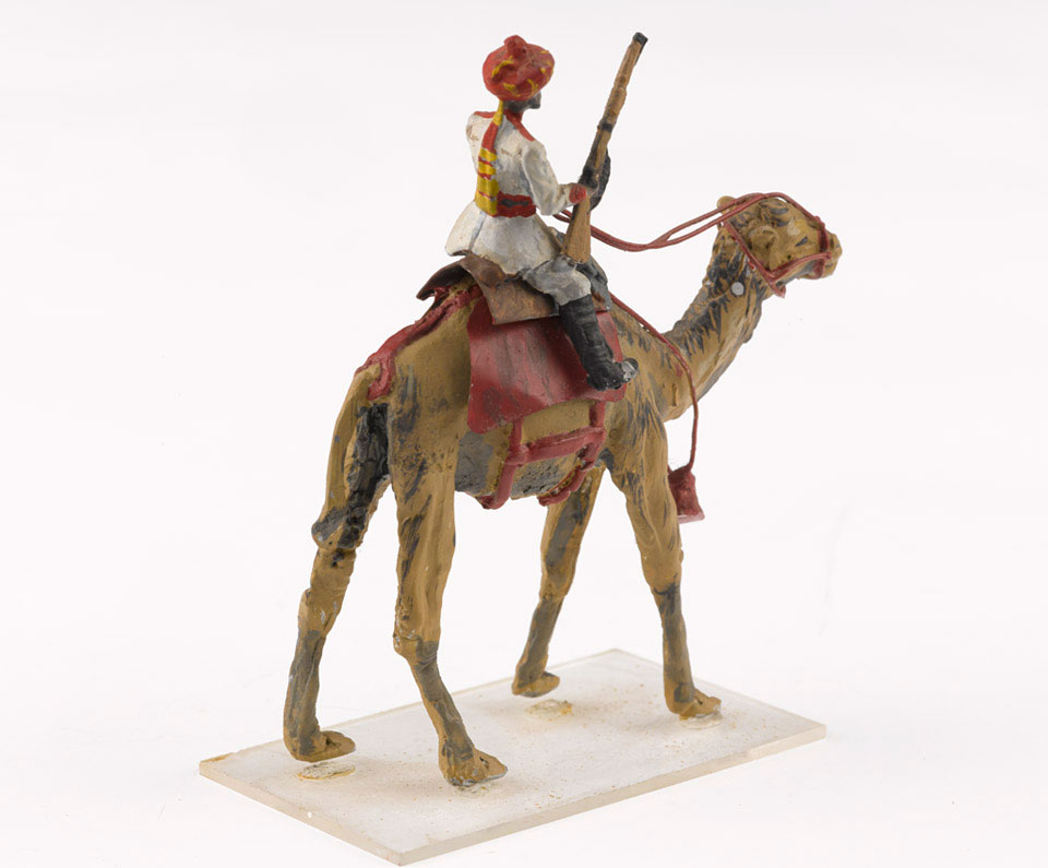 Model mounted Indian sowar of the Bikaner Camel Corps, 1905 (c ...