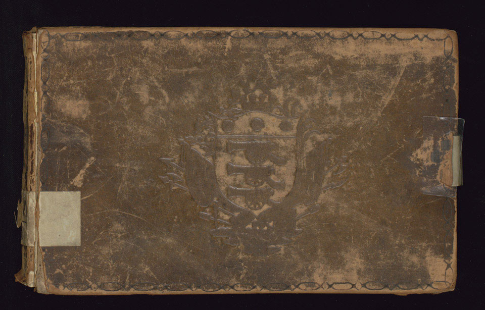 Leather bound manuscript Order Book of an unidentified Royal Artillery ...