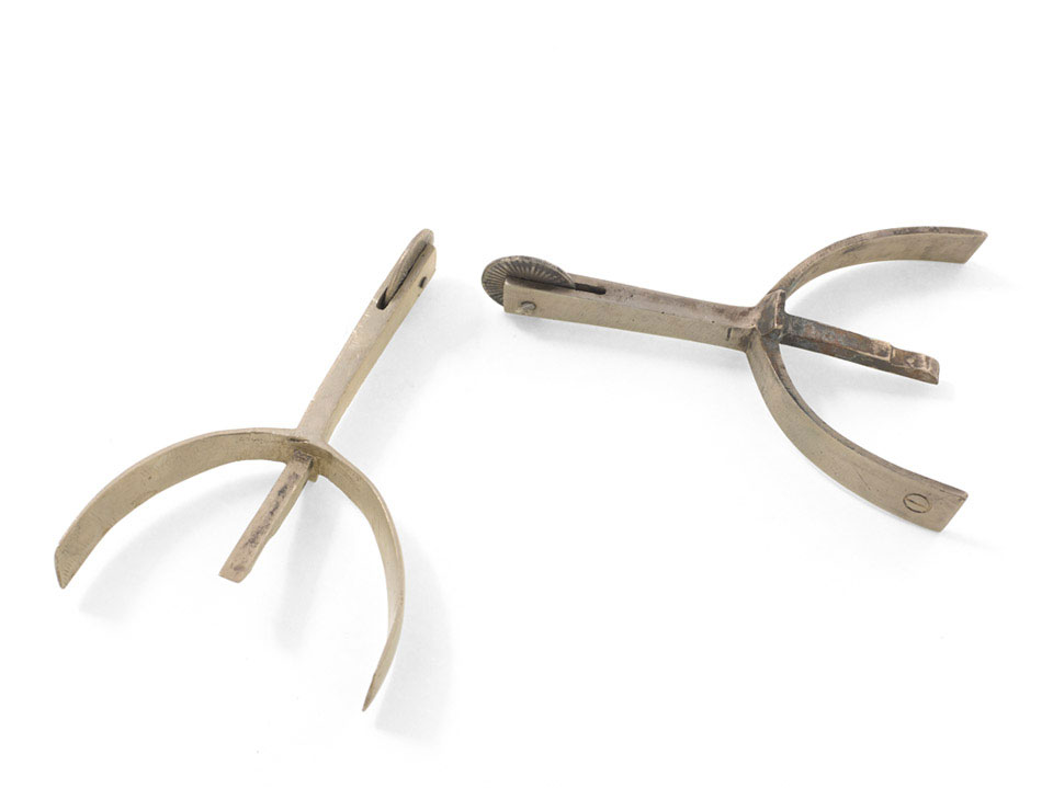 Box spurs, Brigadier William Lowry Alston, 6th Rajputana Rifles, 1938 ...