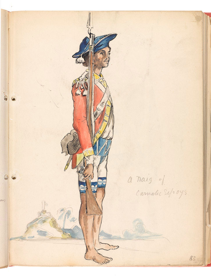 'A Naig of Carnatic Sepoys', 1785 (c) | Online Collection | National ...