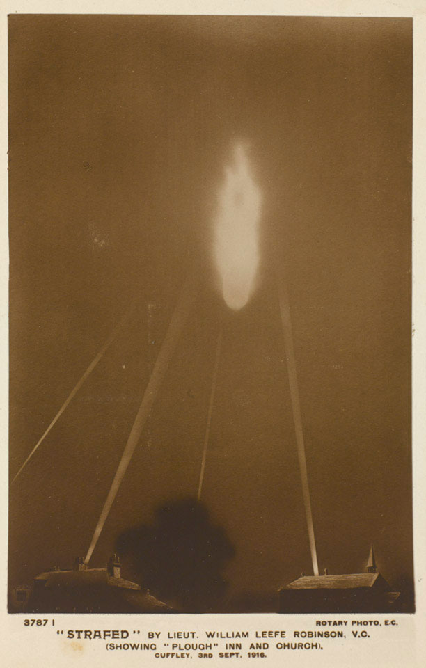 '"Strafed" by Lieut. William Leefe Robinson, V.C.', 1916 | Online ...