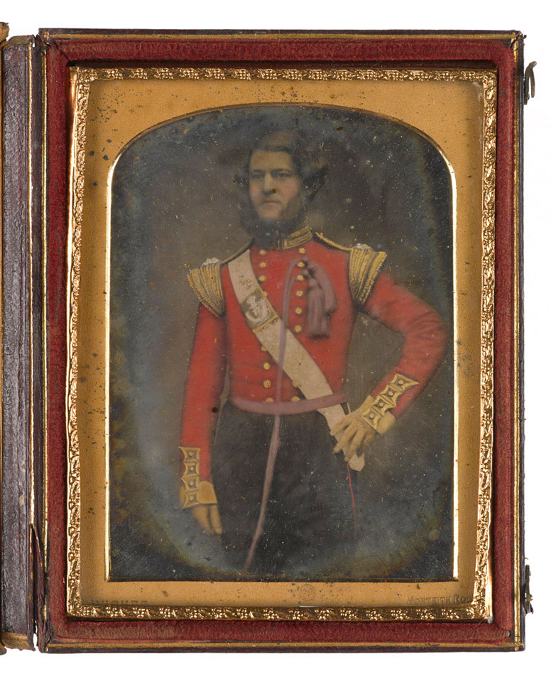 Captain John Nicholson, 77th (East Middlesex) Regiment of Foot, 1855 (c ...