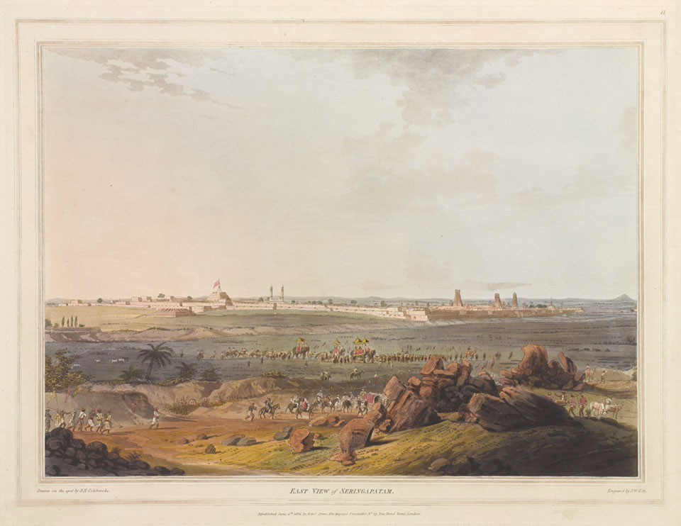 'East View of Seringapatam', 1791 (c) | Online Collection | National ...