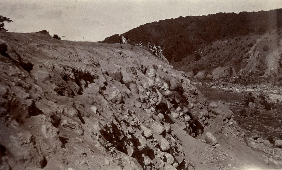 'No 4. S.C. working on Dadh Khul. April 1905', 34th Sikh Pioneers ...