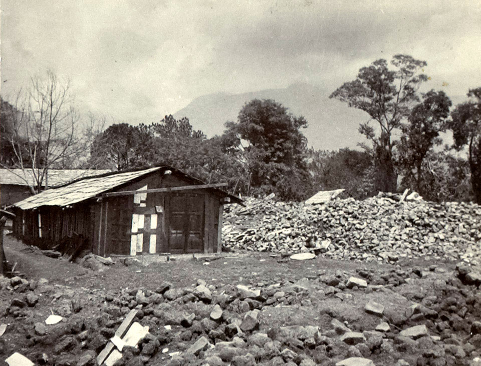 'Kangra Valley Tea Estate after earthquake. April 05', India, 1905 ...