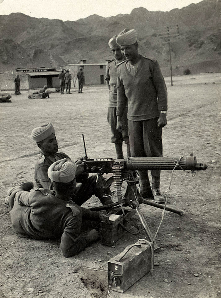 Vickers machine gun section, India, 1940 (c) | Online Collection ...