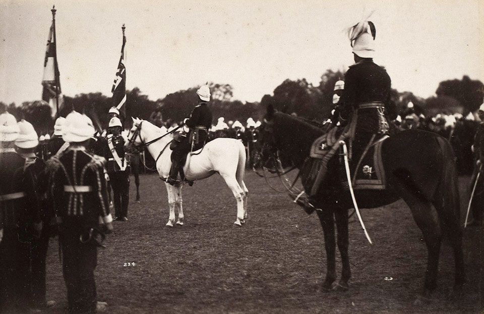 'Sir F Roberts addressing the Manchester Regiment 21.1.1886' | Online ...