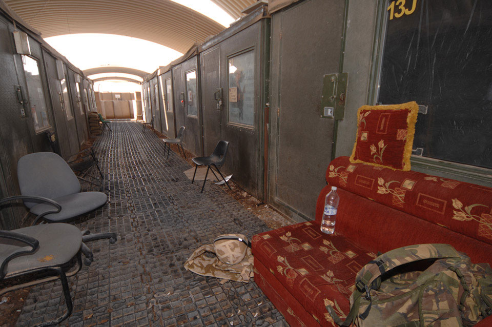 Accommodation facility, Allenby Lines, Basra Air Station, Iraq, 2009 ...